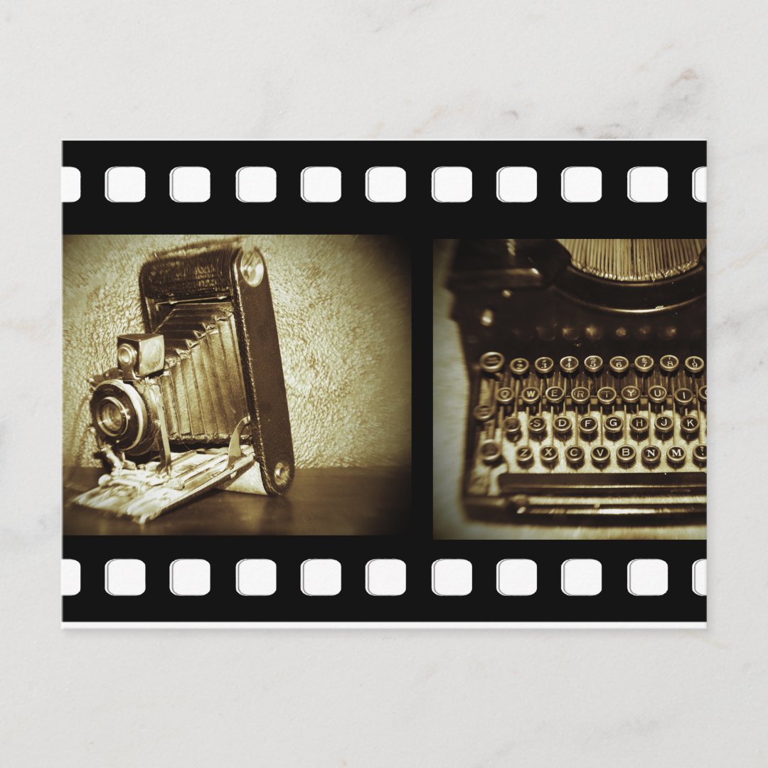 Vintage Film Postcard | Zazzle