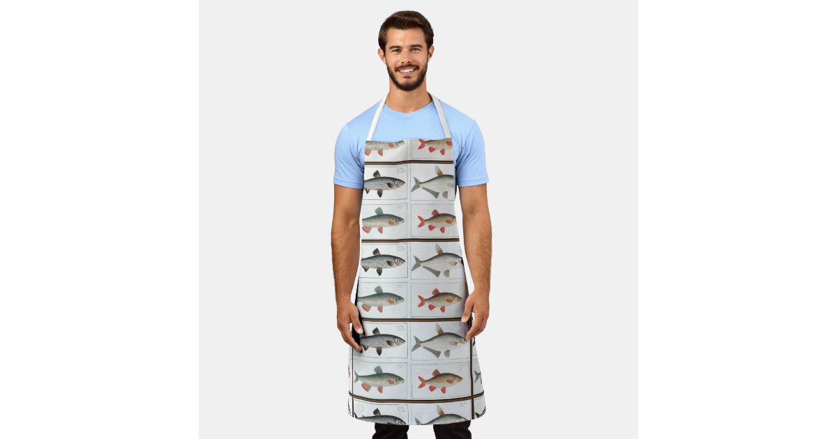 Vintage Fish Apron | Zazzle