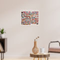 Vintage Flags of the World 1783 Poster | Zazzle