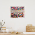 Vintage Flags of the World 1783 Poster | Zazzle