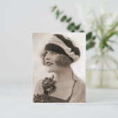 Vintage Flapper Photograph (115) Postcard | Zazzle