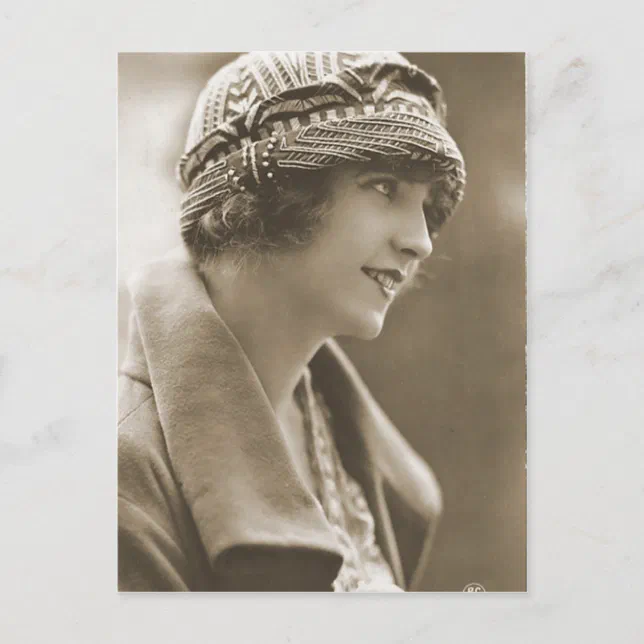 Vintage Flapper Photographs (8) Postcard | Zazzle