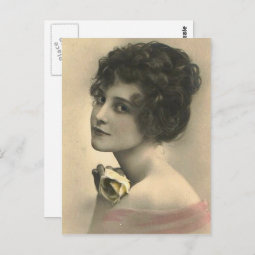 vintage flappers (343) postcard | Zazzle