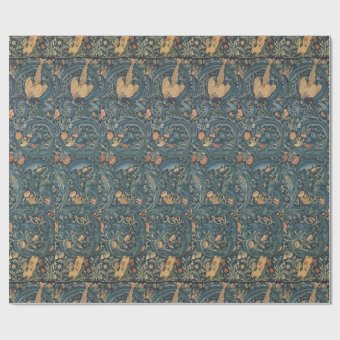 Vintage Flora Morris Edward Burne-Jones Wrapping Paper | Zazzle