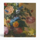 Vintage Floral Art Gold Monogrammed School Office 3 Ring Binder | Zazzle
