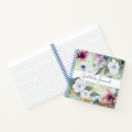 Vintage floral green watercolor gratitude journal | Zazzle