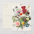 Vintage Floral Postcard | Zazzle