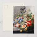Vintage Floral Postcard | Zazzle