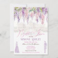 Vintage Floral Regency Era Bridal Shower Invitation | Zazzle