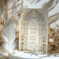 Vintage Floral Royal Victorian Wedding Invitation | Zazzle