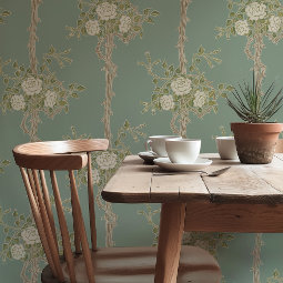 Vintage Floral Vine Wallpapers Wallpaper | Zazzle