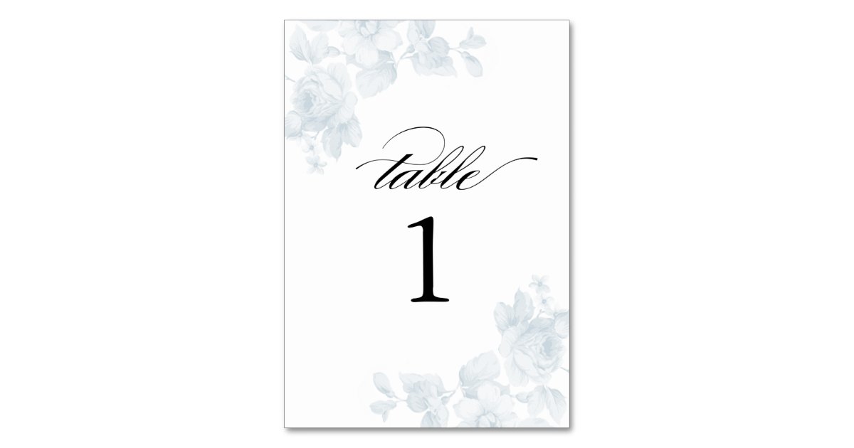 Vintage Floral Wedding Table Number | Zazzle Vintage Floral Wedding Table Number | Zazzle