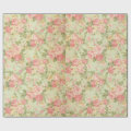 Vintage Floral Wrapping Paper | Zazzle