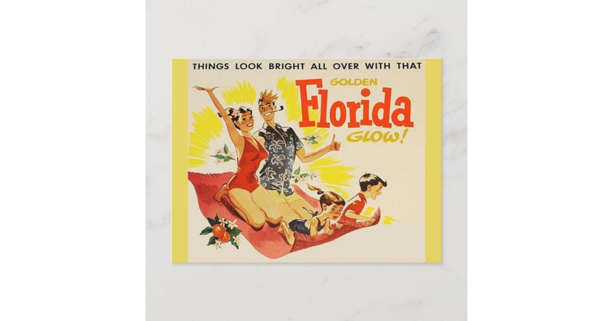 Vintage Florida Post Card | Zazzle