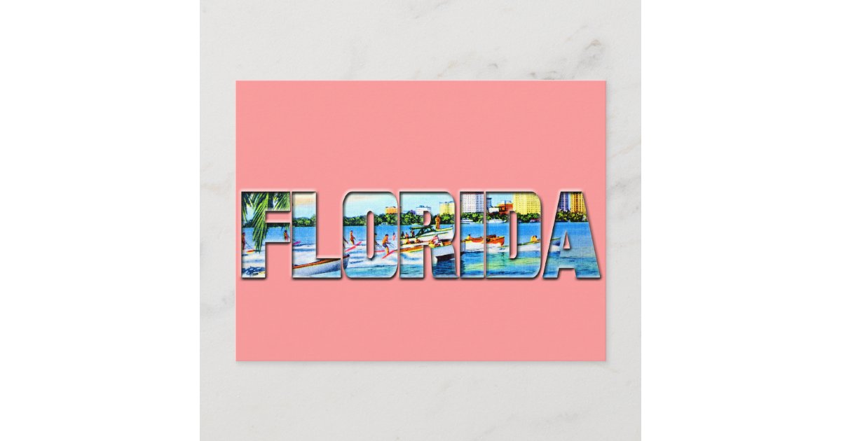 Vintage Florida Postcard | Zazzle