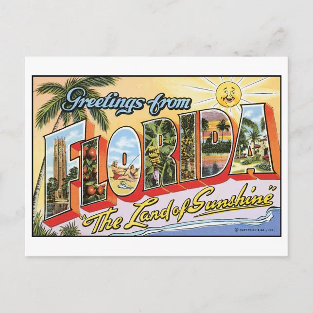 Vintage Florida Postcard | Zazzle