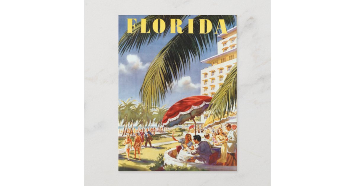 Vintage Florida, USA - Postcard | Zazzle