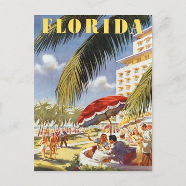 Vintage Florida, USA - Postcard | Zazzle