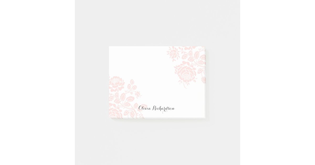 Vintage Flower Garden Post-it Notes | Zazzle