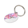 Vintage Flower Lily Pet Name Tag | Zazzle