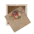 Vintage Flower Vase Collage Wooden Keepsake Box | Zazzle