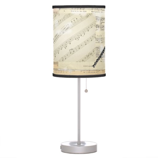 Vintage Flute Music Lamp | Zazzle