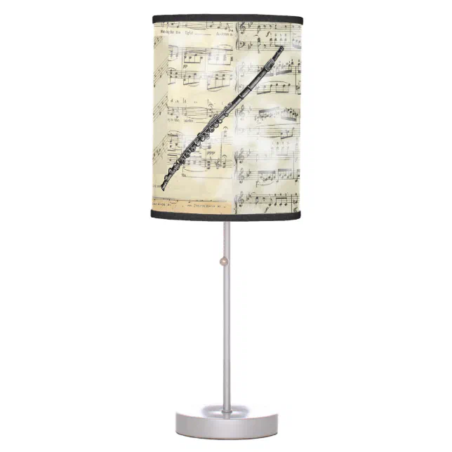 Vintage Flute Music Lamp | Zazzle