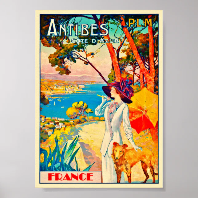 Vintage France Poster | Zazzle