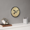 Vintage French Cafe Clock | Zazzle