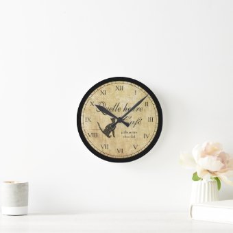 Vintage French Cafe Clock | Zazzle