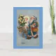 "Vintage French Christmas Card" Holiday Card | Zazzle