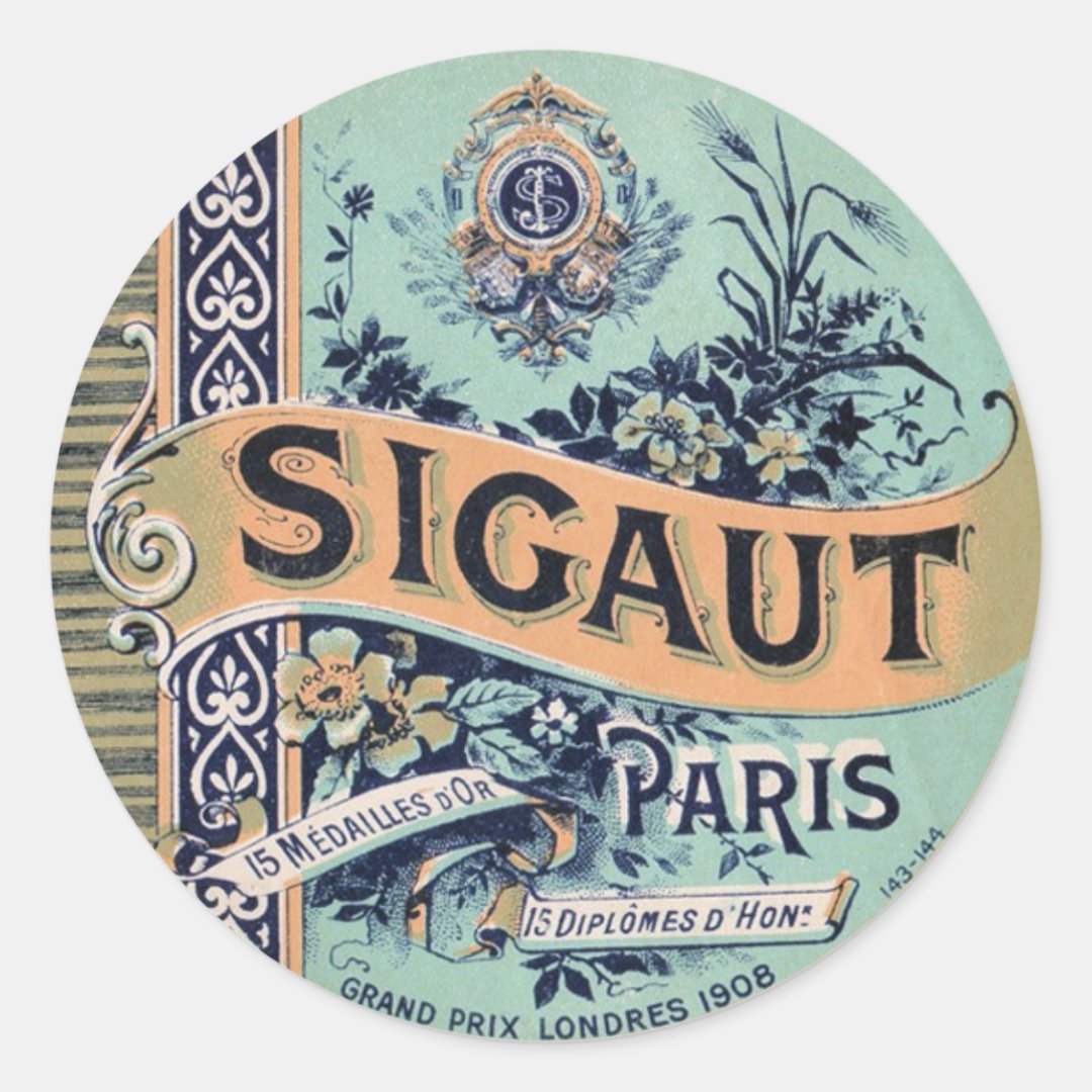 Vintage French Label | Zazzle