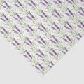 Vintage French Lavender Small Print Tissue Paper | Zazzle