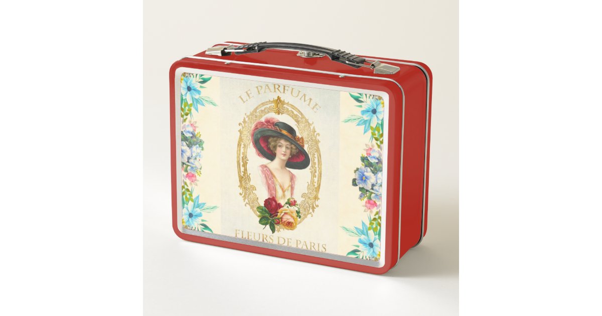Vintage French Lunch Box | Zazzle