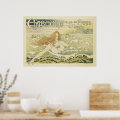 Vintage French Posters - Mermaid | Zazzle