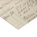 Vintage French Receipt Tissue Paper | Zazzle