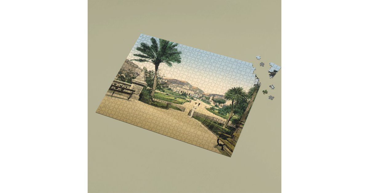 Vintage French Riviera Jigsaw Puzzle | Zazzle