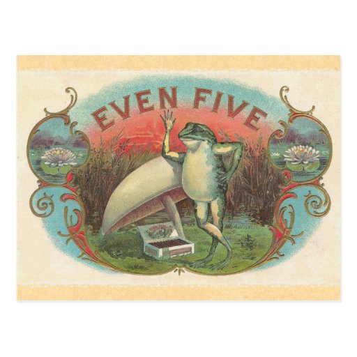 Vintage Frog Postcard | Zazzle