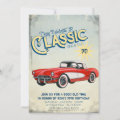 Vintage Garage Poster Party Invitation | Zazzle
