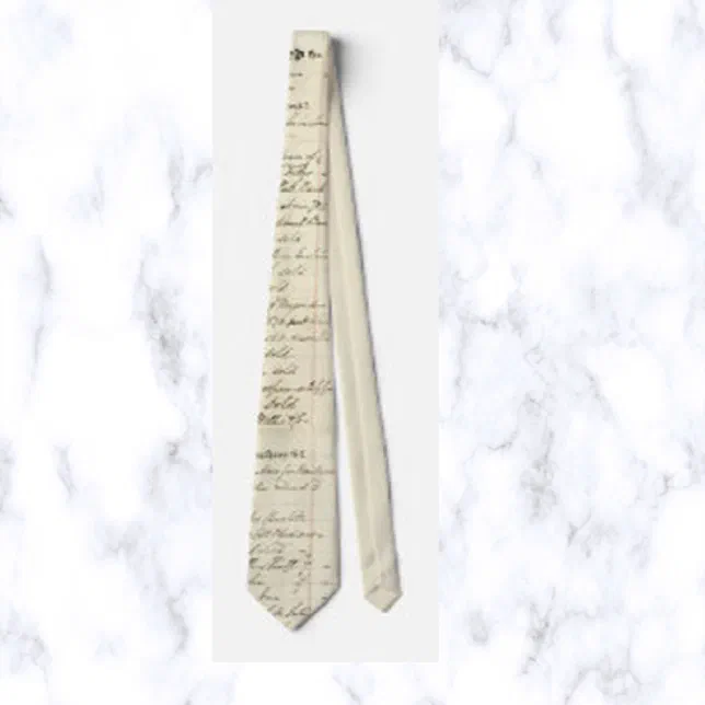Vintage General Ledger Neck Tie | Zazzle