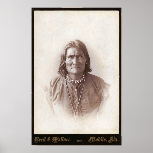 Vintage Geronimo Poster | Zazzle