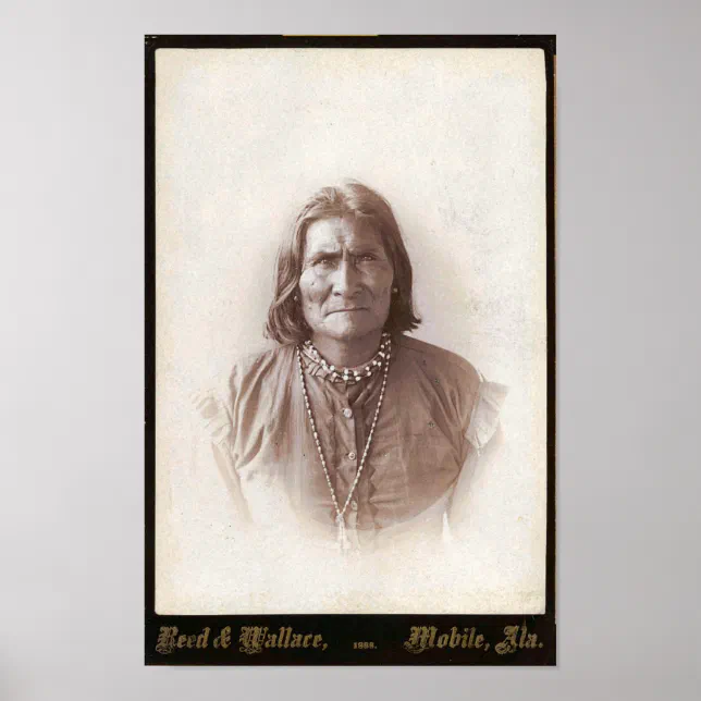 Vintage Geronimo Poster | Zazzle