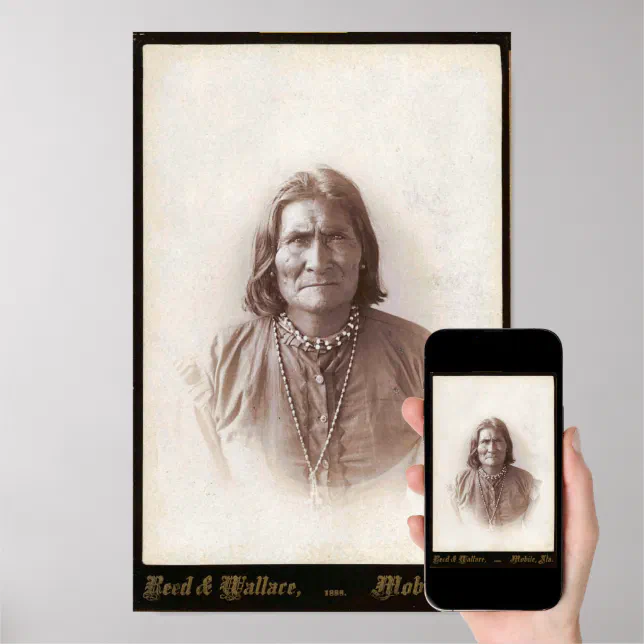 Vintage Geronimo Poster | Zazzle