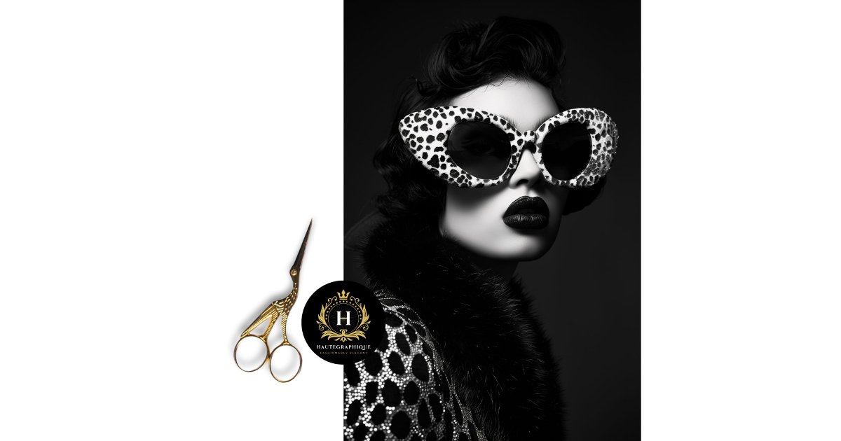 Vintage Glam Leopard Print Punk Rock Decoupage Tissue Paper | Zazzle