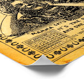 Vintage Good Luck Baking Powder Sign Print | Zazzle