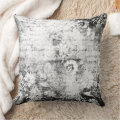 Vintage Gothic Grunge Distressed Shabby Throw Pillow | Zazzle
