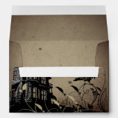 Vintage Gothic House Wedding Envelope | Zazzle