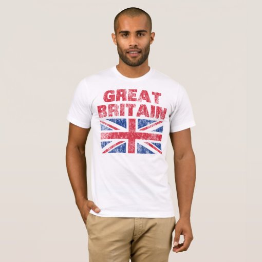 Vintage Great Britain T-Shirt | Zazzle
