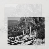 Vintage Greece Delphi Apollo Temple Postcard | Zazzle