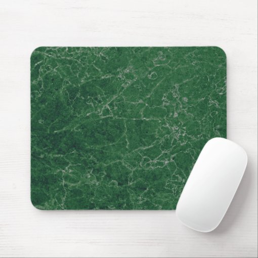 Vintage Green Marble Stone Texture Mouse Pad | Zazzle